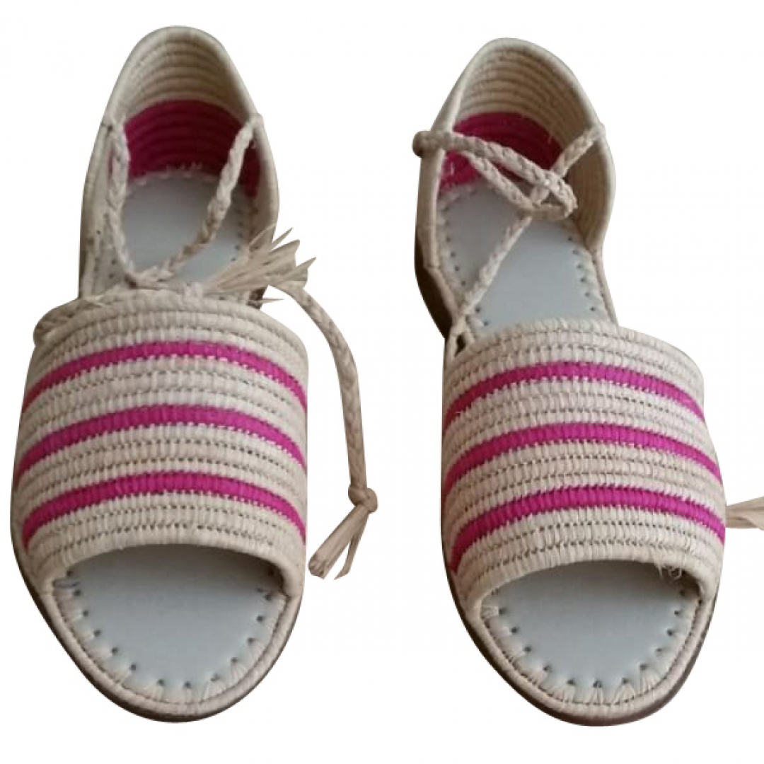 Sandales en Raphia style bohème – Yadaoui